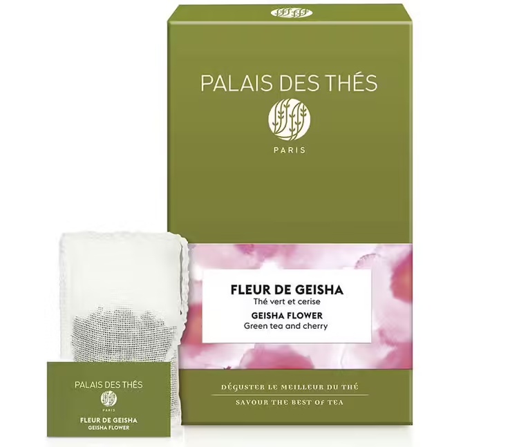 Palais Des ThÃ©s Fleur De Geisha Flavoured Green Tea X 20 Tea Bags ...