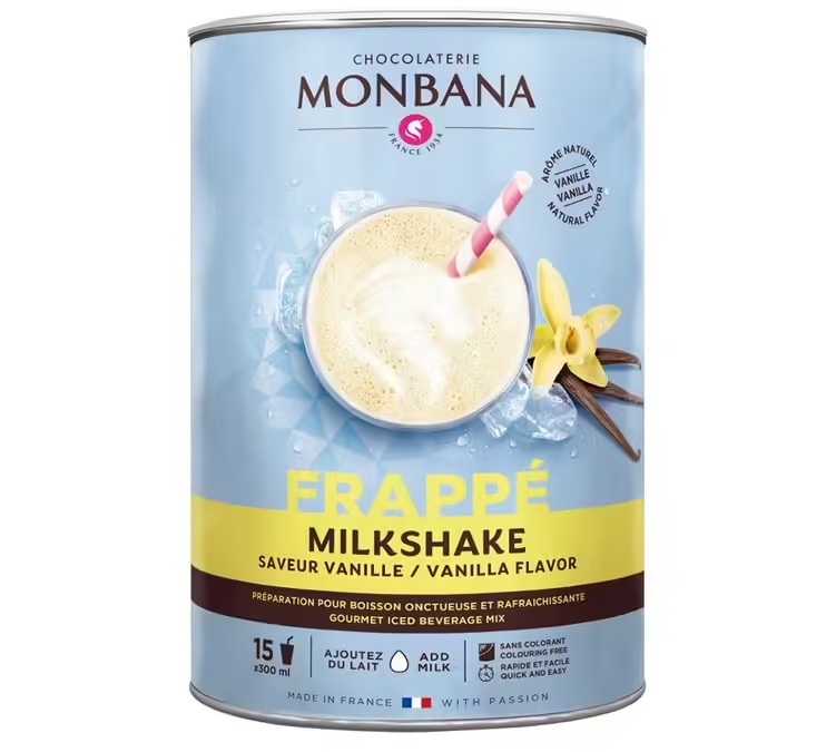 Monbana Vanilla Milkshake - 1.1Kg - MaxiCoffee